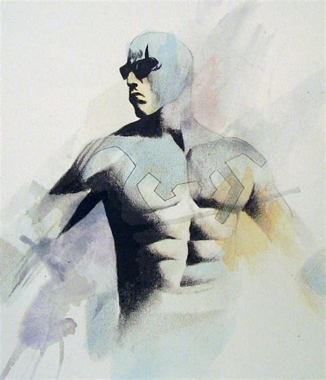 Blue Beetle Ted Kord By Shelton Bryant Blue Beetle Comic Art Dc