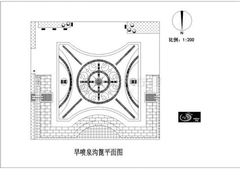 旱喷广场效果图手绘 景观广场手绘效果图 广场效果图手绘节点 大山谷图库
