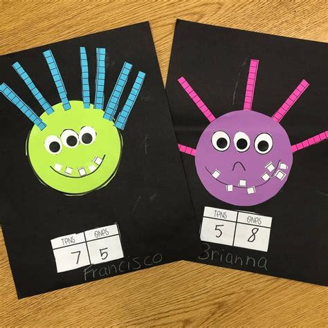 Pin By Margarita Ti On Math Place Value Math Crafts Kindergarten