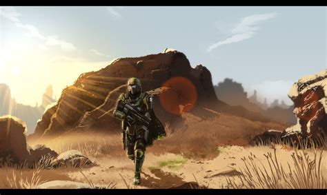 Helldiver Helldivers Drawn By Haonfest Danbooru