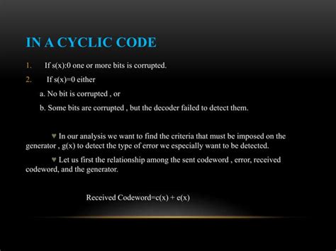 Error Detection And Correction PPT