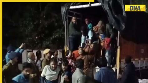 Rajasthan Bus Accident 33 Passengers Injured As Bus Overturns In