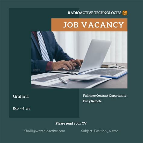 We Are Hiring Urgently At Radioactive Technologies Radioactive