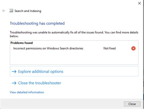 Windows Search And Indexing Broken Windows 10 Forums