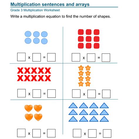 array adventures multiplication mastery worksheets made by teachers