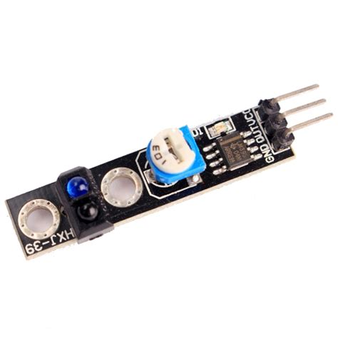 IR Optical Line Hunting Sensor Module With VCC OUT GND Pin