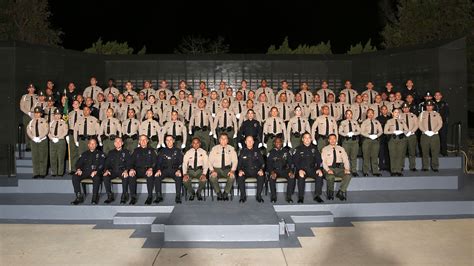 Sheriff Robert G Luna Proudly Swears In Recruits Of Graduating Academy