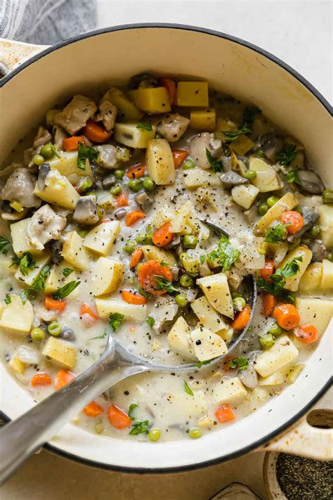 Healthy Chicken Pot Pie Soup The Movement Menu