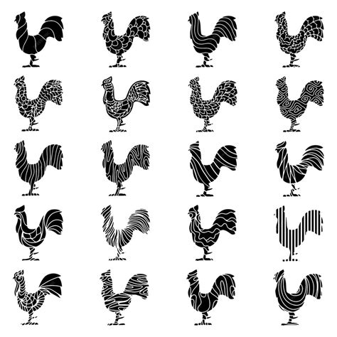 Premium Vector Cock Walk Cycle Animation Sequence Vector