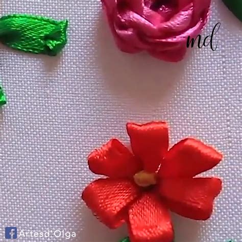 Satin And Silk Ribbon Embroidery Silk Ribbon Embroidery Tutorial