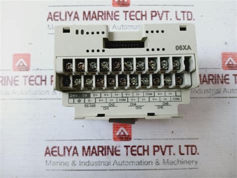 delta dvp06xa h2 mixed analog input output unit 24vdc 3 5w