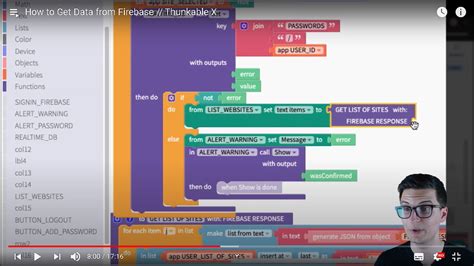Cant Get Data From Firebase Questions About Thunkable Community