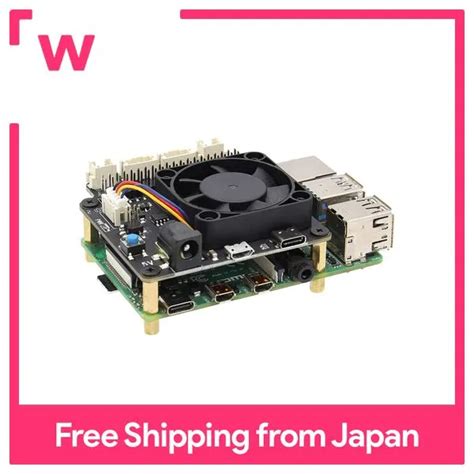 Geekworm Raspberry Pi X Power Management And Auto Cooling Expansion Board Safe Shutdown