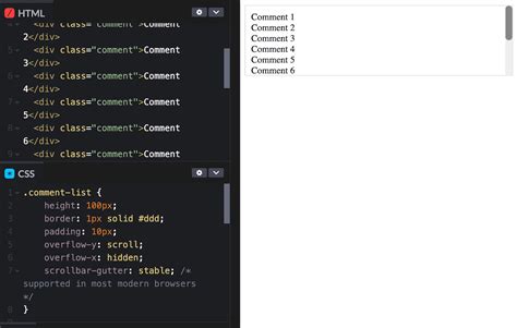 Css To Always Show Scrollbar • Vinishdev