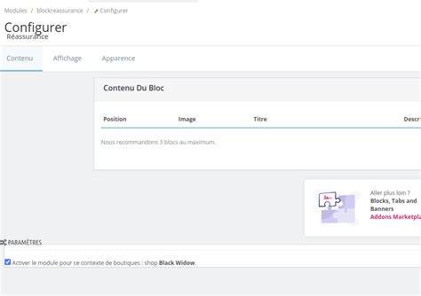Bad Display When Multishop Enable Blockreassurance · Issue 26025 · Prestashopprestashop · Github