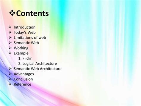 Semantic Web Pptx Web Design And Html Internet