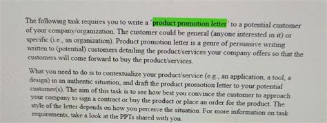 Solved The Following Task Requires You To Write A Product