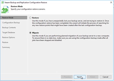 Veeam Migration Der Configuration Database Nach Postgresql