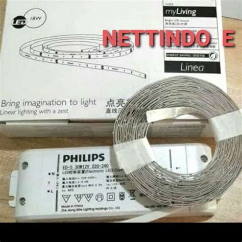Promo Lampu Led Strip Philips W Warm White Led Cove Light Watt Diskon Di Seller