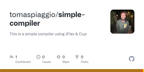 Github Tomaspiaggiosimple Compiler This Is A Simple Compiler Using Jflex And Cup