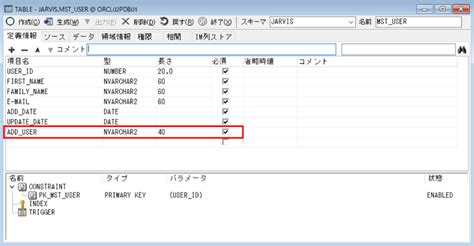 Ddl文、これでいいですか。