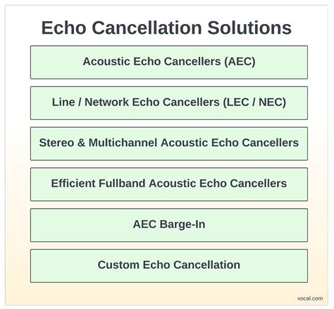 Echo Cancellation Vocal Technologies