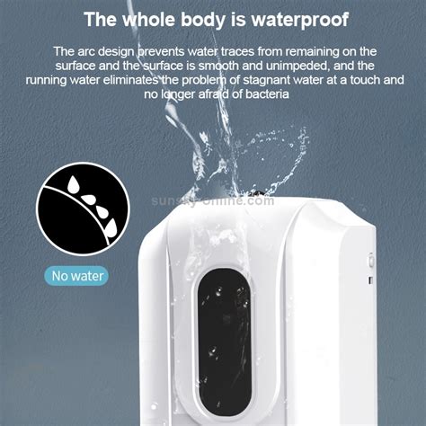 2200ml 대용량 자동 스프레이 비누 디스펜서 벽걸이 형 알코올 소독 손 소독제 기계 제품 사양 물방울