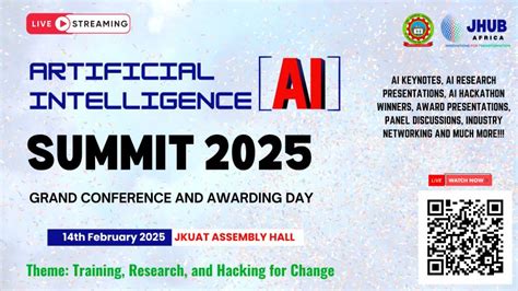 Aisummit2025 Innovation Aiexcellence Techforgood Jkuat Jhubafrica Jhub Africa
