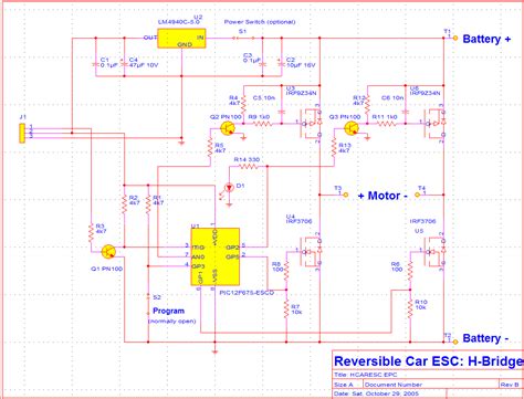Brushed Esc Circuit Diagram