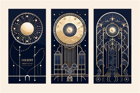 Premium Vector Vector Set Of Linear Minimalistic Aesthetic Frames And Borders With Stars