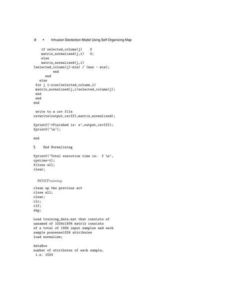 Ieee Intrusion Detection Model Using Self Organizing Map Pdf