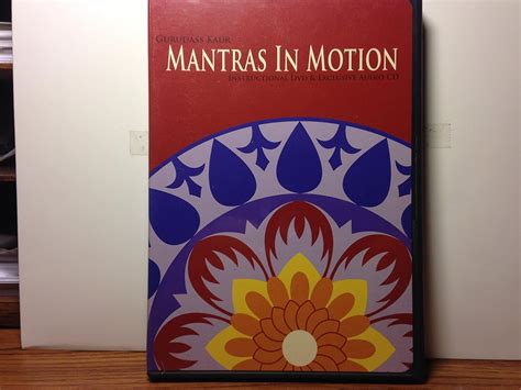 Gurudass Kaur Mantras In Motion Instructional Dvd And Exclusive Audio Cd