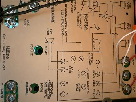 Wiring Diagram For Nutone Doorbell Wiring Digital And Schematic