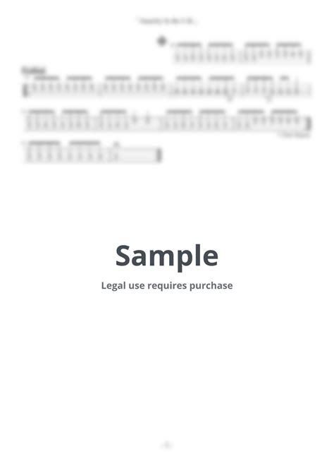 Sex Pistols Anarchy in the U K ベース譜 TAB譜のみ Sheets by きどりん