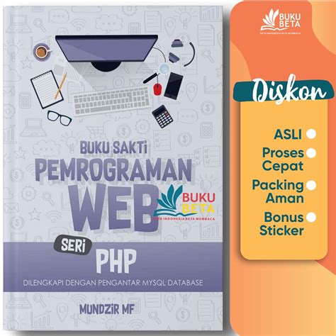 Jual Buku Sakti Pemrograman Web Seri Php Mundzir Mf Shopee Indonesia