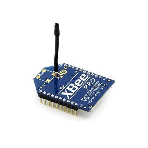 Moduł Xbee Pro 802154 60mw Series 1 Wire Botland Sklep Dla Robotyków
