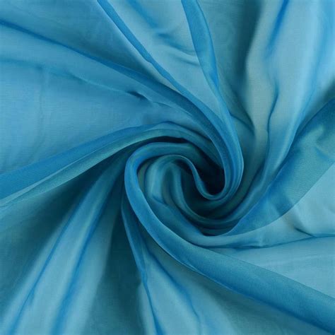 Тюль однотонний шифон синій — ціна 225 грн у каталозі Штори Купити