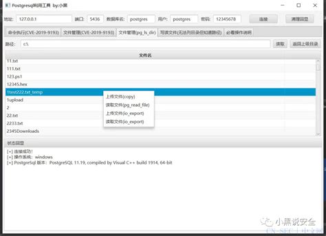 Postgresql红队实战漏洞利用工具 Cn Sec 中文网