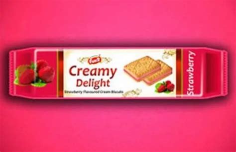 Strawberry Cream Biscuits At Best Price In Modasa By Bakeweell Biscuits Pvt Ltd Id 25276185362