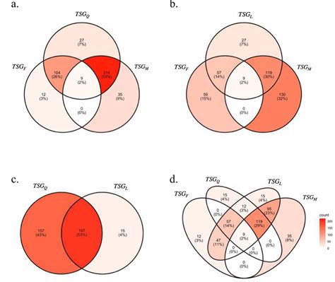 Venn Diagrams Showing The Relationship Between The Independent Download Scientific Diagram
