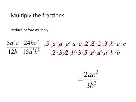 R Day Multiplying And Dividing Rational Expressions Ppt