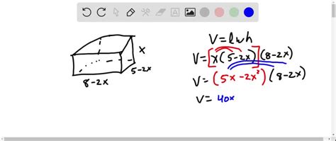 the volume v of a rectangular solid with length l width w and