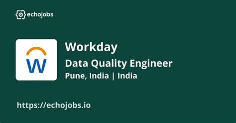 Workday Is Hiring Data Quality Engineer Pune India India Sql Python