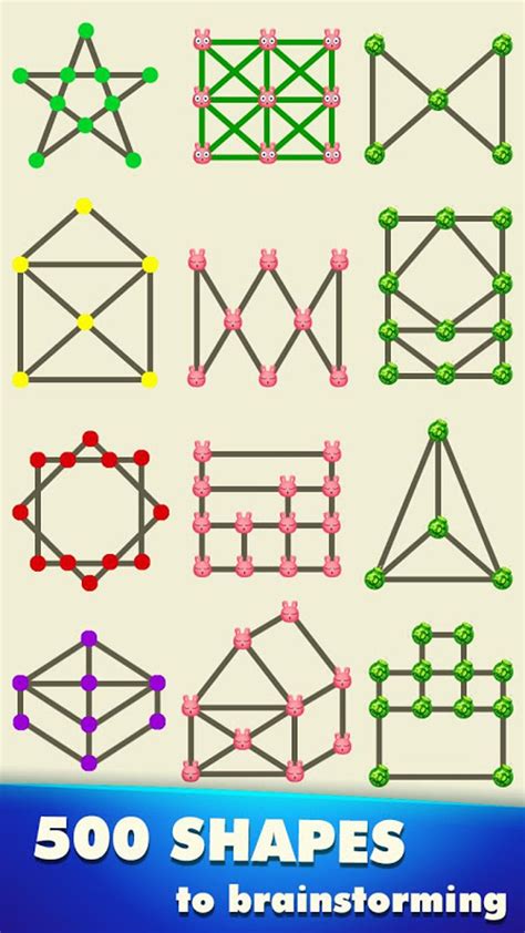 1 Line Draw 1 Stroke By One Touch Shape Games Apk For Android Download