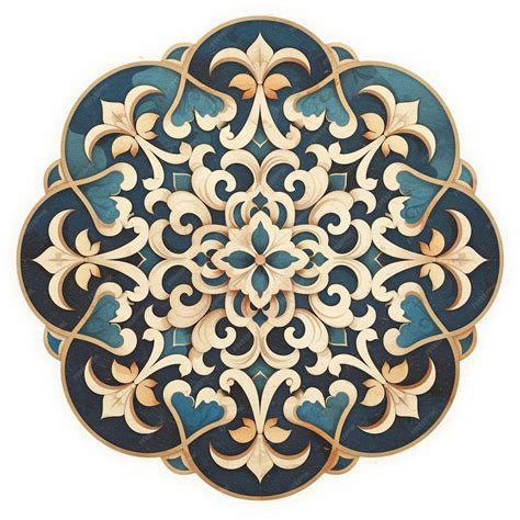 Complex Patterns Symbolizing Prosperity And Faith Premium Ai