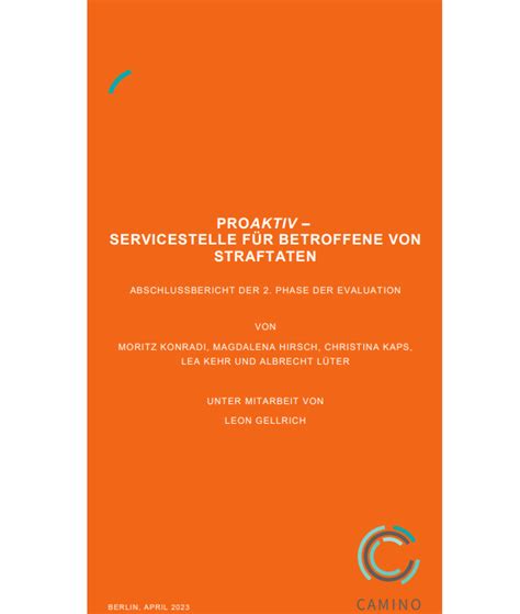 Ausweitung Von Proaktiv Jetzt Geboten Zweite Evaluation Empfiehlt Umsetzung In Ganz Berlin