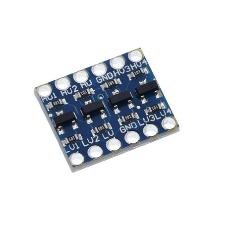 Conversor De Nivel Logico I2c 5v Para 33v 4 Canais Bidirecional Para Pcb Prototipo Circuito