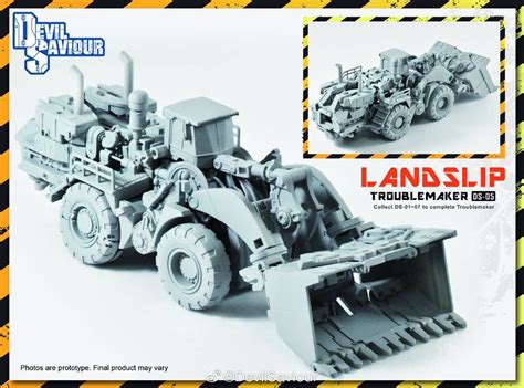 Devil Saviour Ds 05 Landslip Revenge Of The Fallen Scrapper Prototype