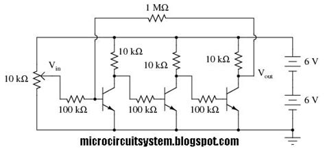 Multi Stage Amplifier Circuit Circuit Diagram