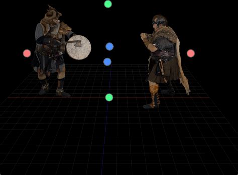Viking Fight Volumetric Video Nira